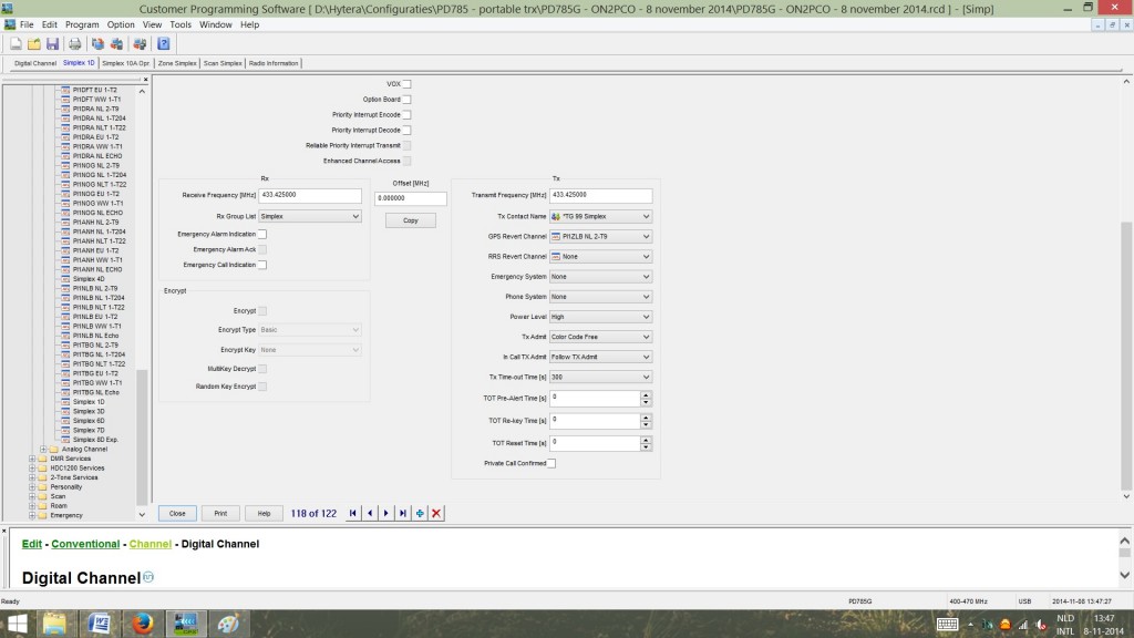 DMR en het gebruik van Simplex frequenties op 70cm | HamDigitaal.nl